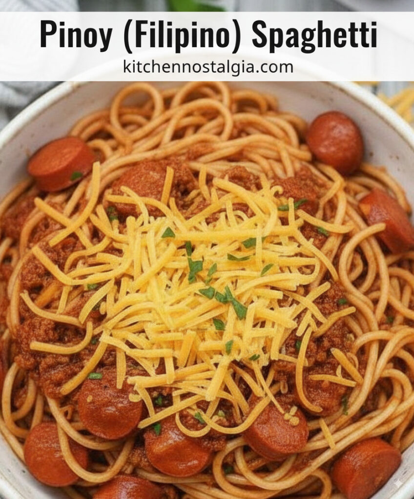 Pinoy (Filipino) Spaghetti Recipe